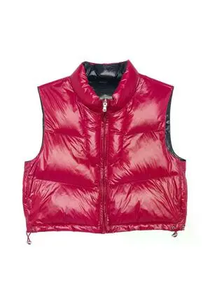 Patrizia Pepe Sleeveless Padded Vest - Red
