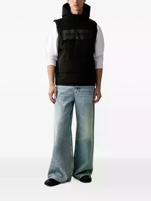 SPRAYGROUND Padded Gilet With Logo Print
