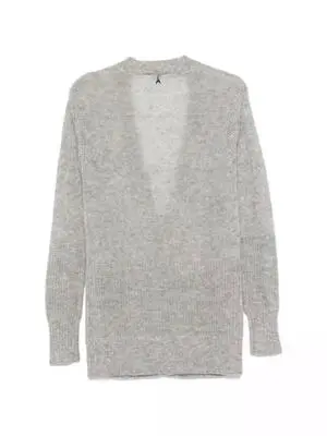 Patrizia Pepe Fine Knit V-neck Cardigan