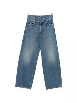 Patrizia Pepe Low-waisted Straight-leg Jeans - Blue