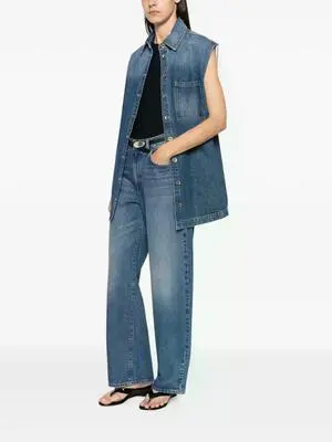 Patrizia Pepe Low-waisted Straight-leg Jeans