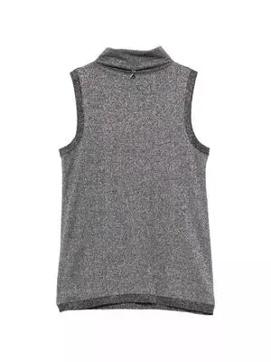 Patrizia Pepe High-neck Sleeveless Top