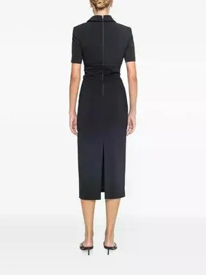 NISSA Fitted Midi Dress