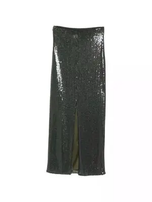 Patrizia Pepe Sequin-embellished Maxi Skirt