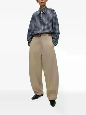 CORDERA Curved-leg Cotton Trousers