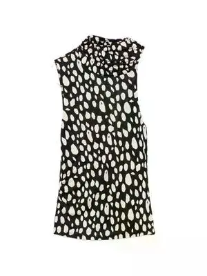 Patrizia Pepe Graphic Print Asymmetric Top