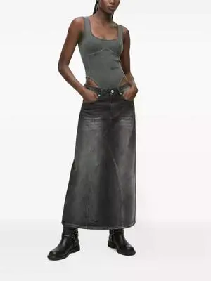 Karl Lagerfeld Denim Maxi Skirt