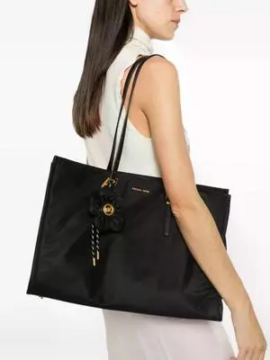 Michael Kors Flower Charm Logo-plaque Tote Bag