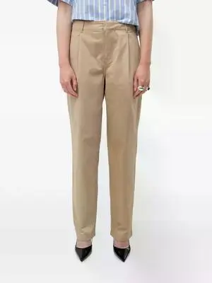 Hugo Hulisea Low-waisted Cotton Trousers With Paracord Belt Detail - Neutrals