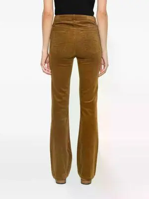 FRAME Corduroy Flared Trousers - Brown