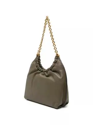 Michael Kors Logo-plaque Ruched Shoulder Bag