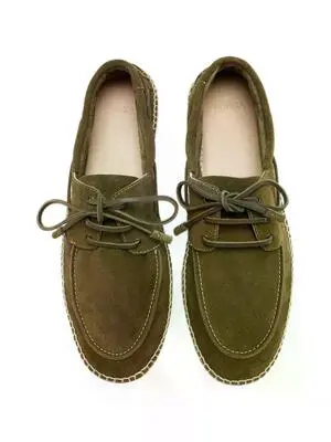 FORSA Lace-up Suede Espadrilles