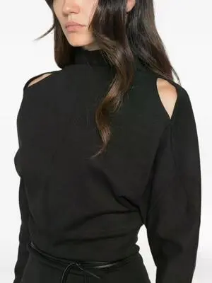 Patrizia Pepe Cut-out Shoulder Mini Dress
