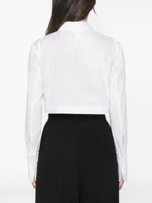 Patrizia Pepe Poplin Bodysuit Shirt