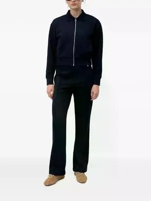 Hugo Dadrid Zippered Sweatshirt With Stacked-logo Puller