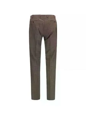 GERMANO 1952 Checked Wool Trousers