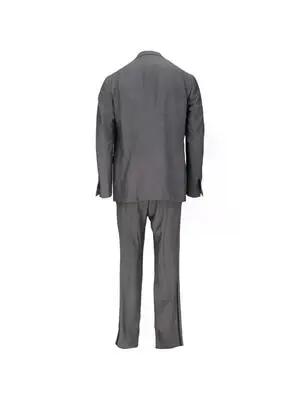 Isaia Contrast-lapel Tuxedo