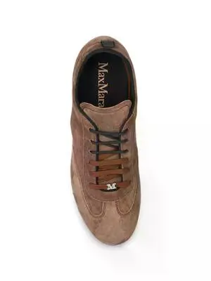 Max Mara Stecca Suede Sneakers