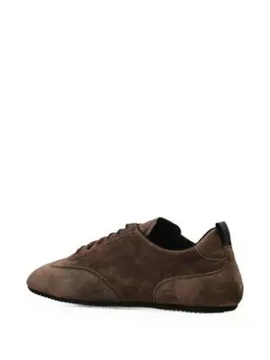 Max Mara Stecca Suede Sneakers