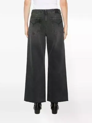 Patrizia Pepe Washed Raw-cut Jeans