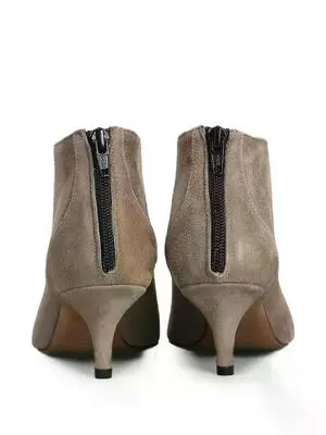 Roberto Festa Avenora Pointed-toe Ankle Boots - Neutrals