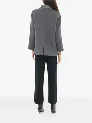 IZAAK AZANEI High-waisted Wide-leg Trousers