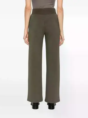 Patrizia Pepe Wide-leg Trousers With Exposed Zip