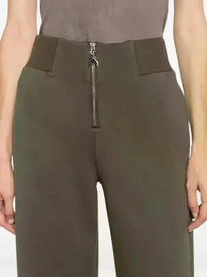 Patrizia Pepe Wide-leg Trousers With Exposed Zip