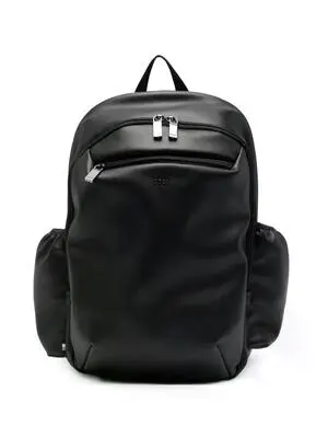 BOSS Jace Backpack With Silver-tone Hardware - Black