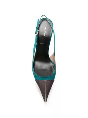 TOM FORD Satin Slingback Pumps