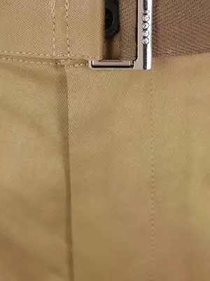 Sacai Belted Pleated Trousers