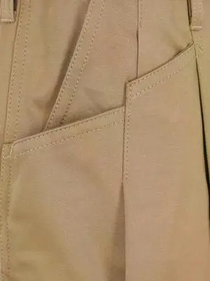 Sacai Belted Pleated Trousers