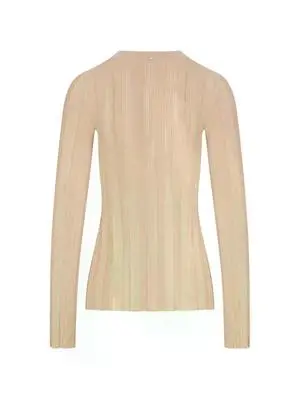 Sportmax Ribbed Knit V-neck Cardigan