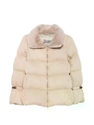Herno Zip-up Puffer Jacket - Pink