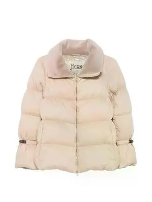 Herno Zip-up Puffer Jacket - Pink