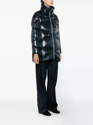 Herno Zip-up Padded Coat - Blue