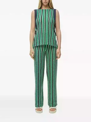 Simkhai Brenner Stripe Knit Trousers