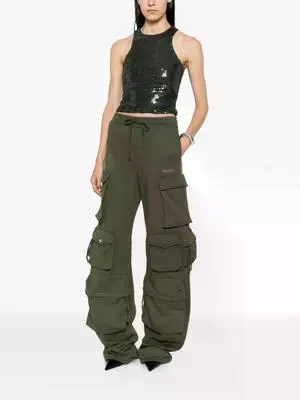 Patrizia Pepe Sequin Embellished Sleeveless Tank Top