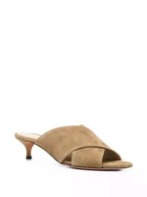 Le Monde Beryl Luca Crossover Suede Sandals
