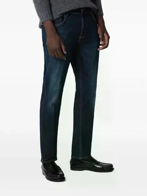 PT TORINO Faded-effect Slim-fit Jeans