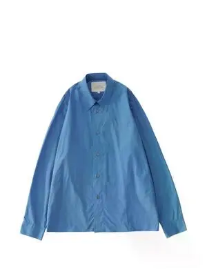 Studio Nicholson Hal Dropped-shoulder Shirt - Blue