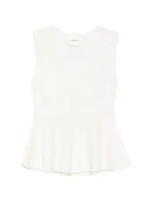 LISA YANG Milia Vest - White