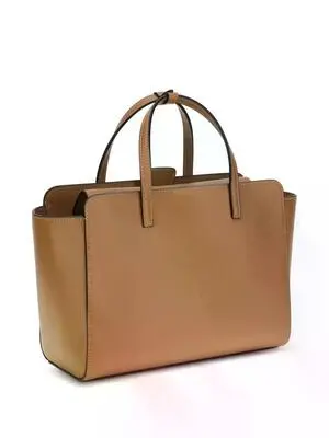 HIDESINS Logo Detail Handbag - Brown
