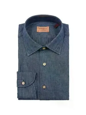 BORRIELLO NAPOLI Button-up Shirt - Blue