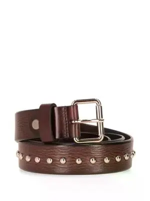P.a.r.o.s.h Stud-embellished Leather Belt