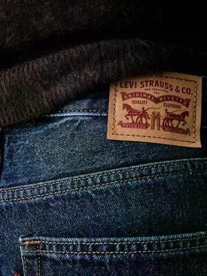 LEVI'S Faded Wide-leg Jeans