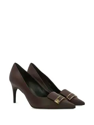 SERGIO ROSSI Sr Evolv Buckle-detail Pumps - Red