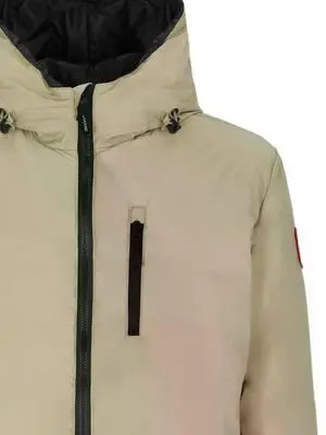 Canada Goose Lodge Hooded Logo-patch Jacket
