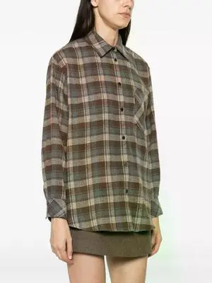 ELEH Checked Chest-pocket Shirt