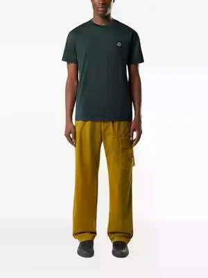 Stone Island Slim-fit T-shirt With Compass Patch